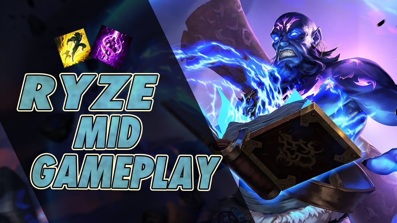 League of Legends - REWORK RYZE MID GAMEPLAY - " - TA DA JAU88l - YouTube