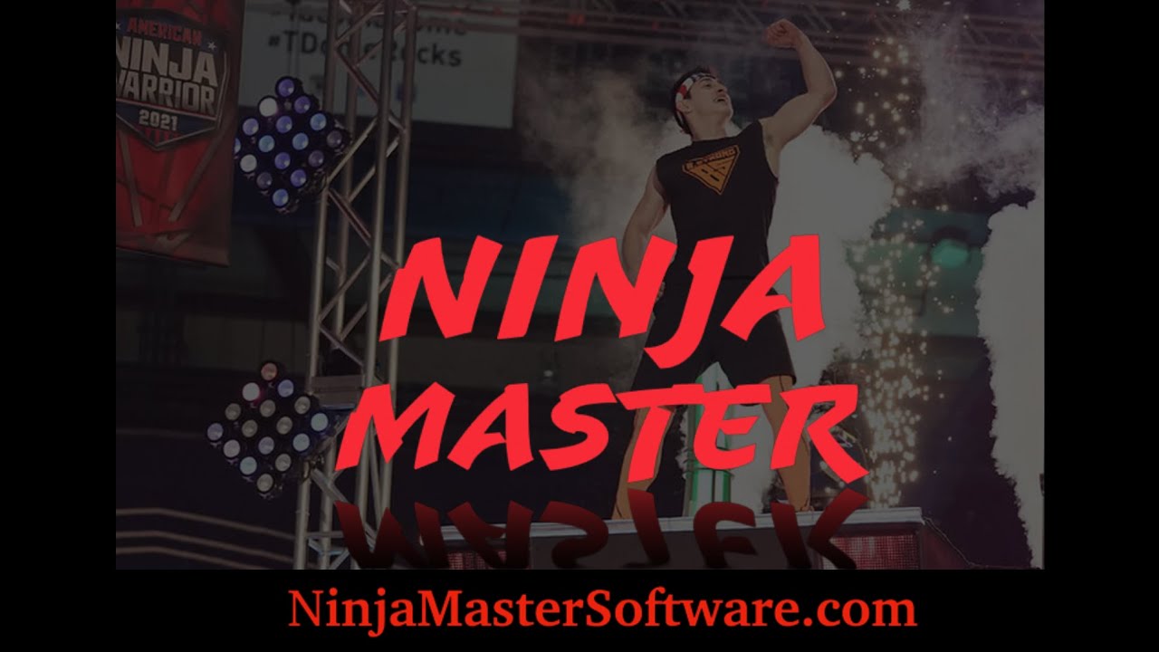 Ninja Master Software for Individual or Gym Ninja Competitions - YouTube