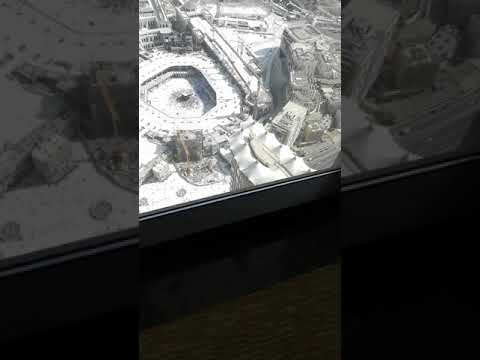 Kâbe ve çevresine kuş bakışı