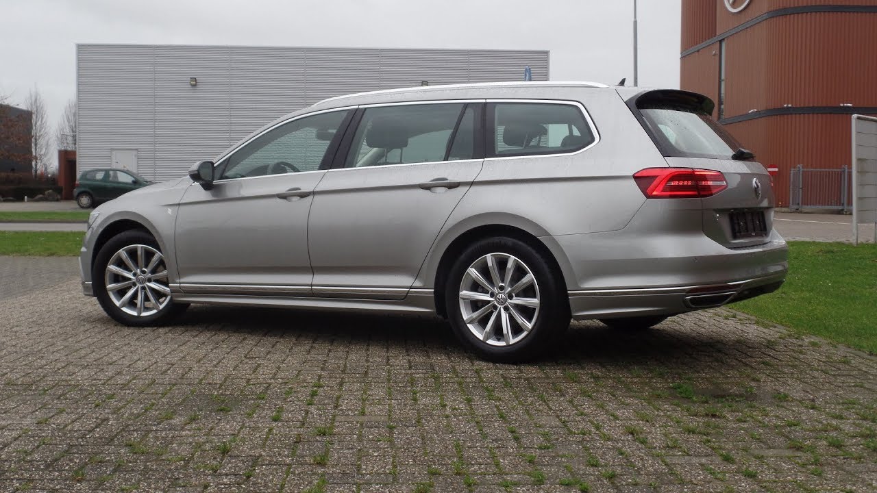 Volkswagen NEW Passat variant 2017 R-Line Tungsten Silver Metallic Walk ...