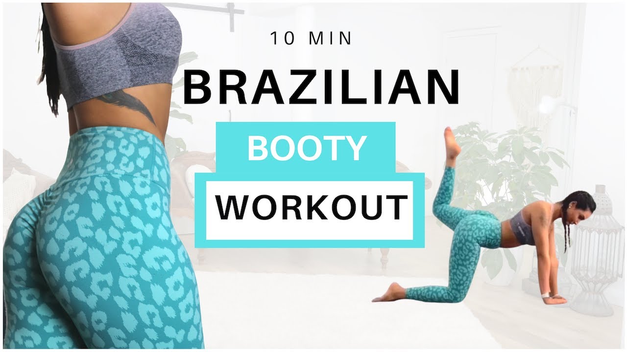 10 Min Brazilian Booty Workout | Lift and Grow Your Booty - YouTube