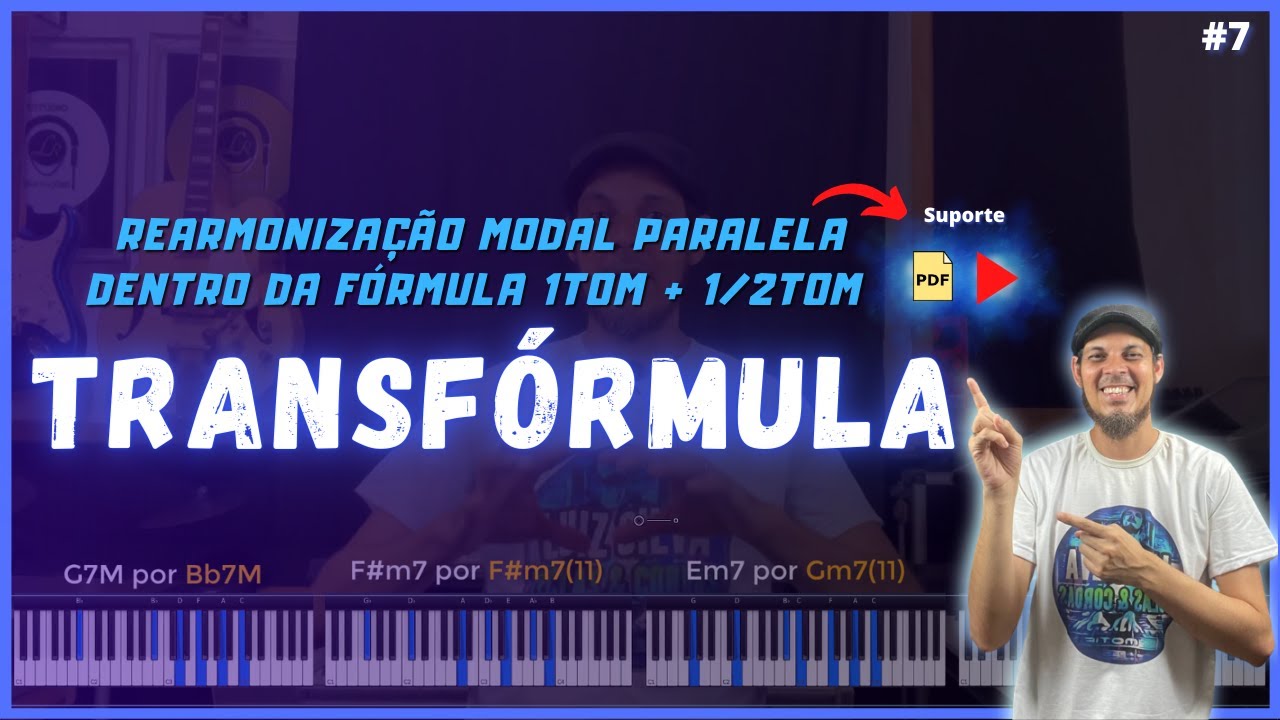 UTILIZANDO TRANSFÓRMULA | Substituto MODAL Paralelo 1Tom + 1/2 Tom (#7 ...