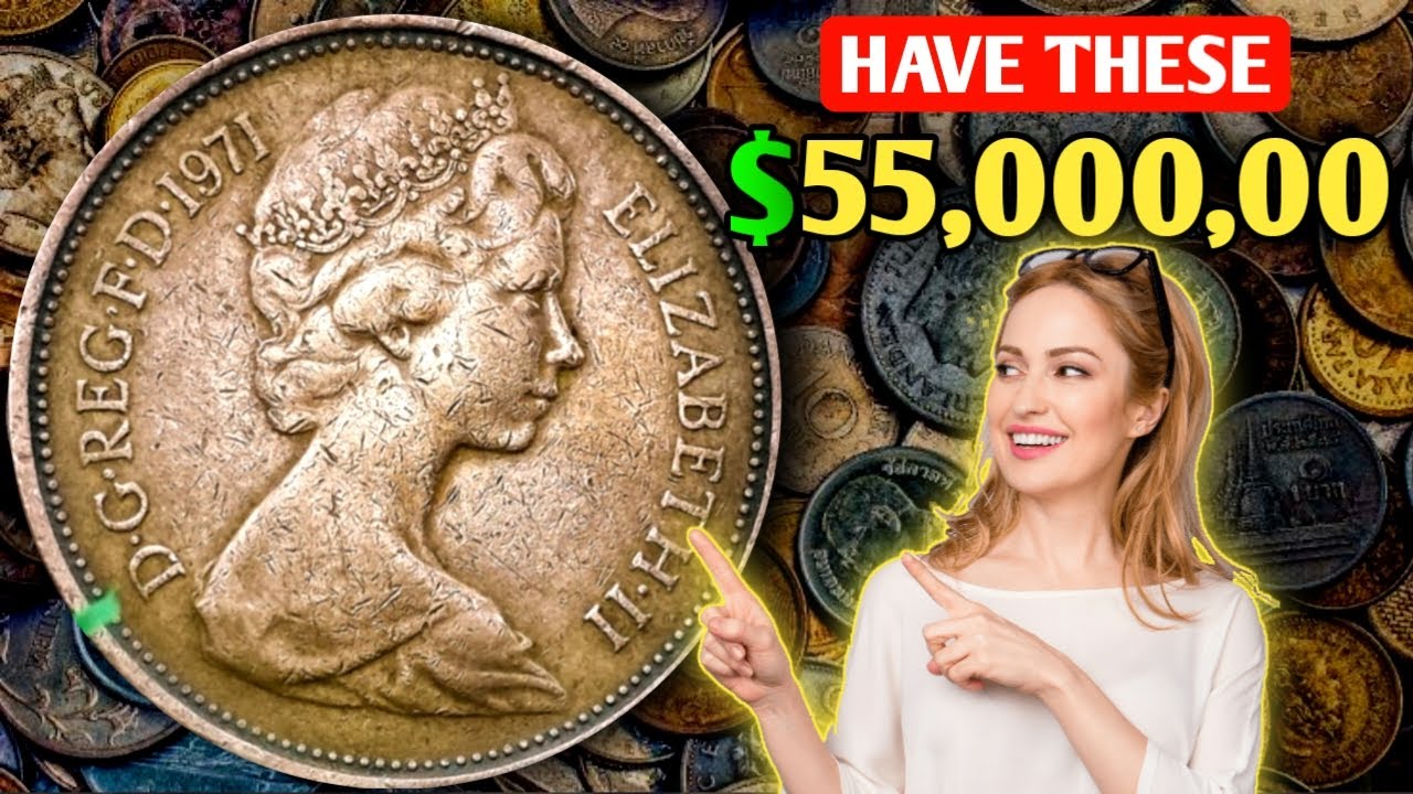 RARE UK Elizabeth NEW PENCE Worth Up to $500,000+!? | Hidden Treasure ...
