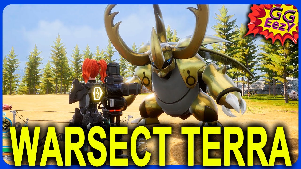 O novo pal (Warsect Terra Lv 59) de palworld feybreak v4.12 - YouTube