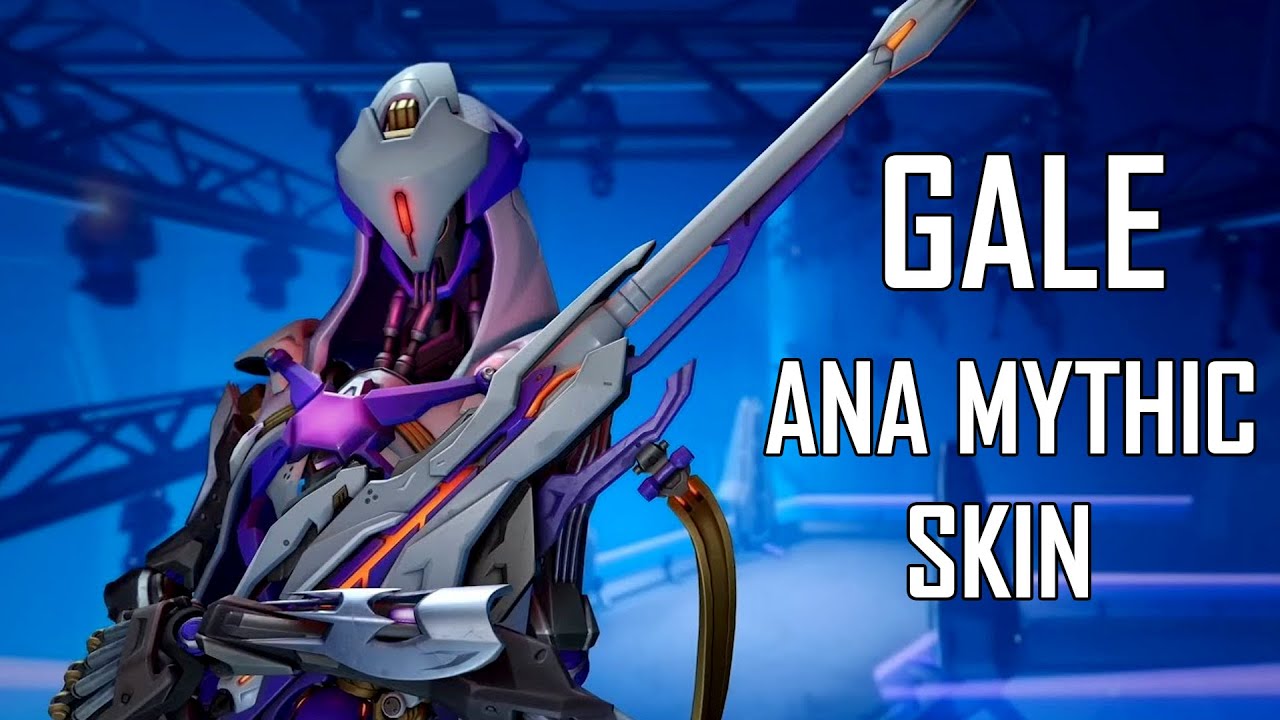 Ana main use the new Overwatch 2 Ana Mythic Skin! Gale NEW ANA SKIN ...