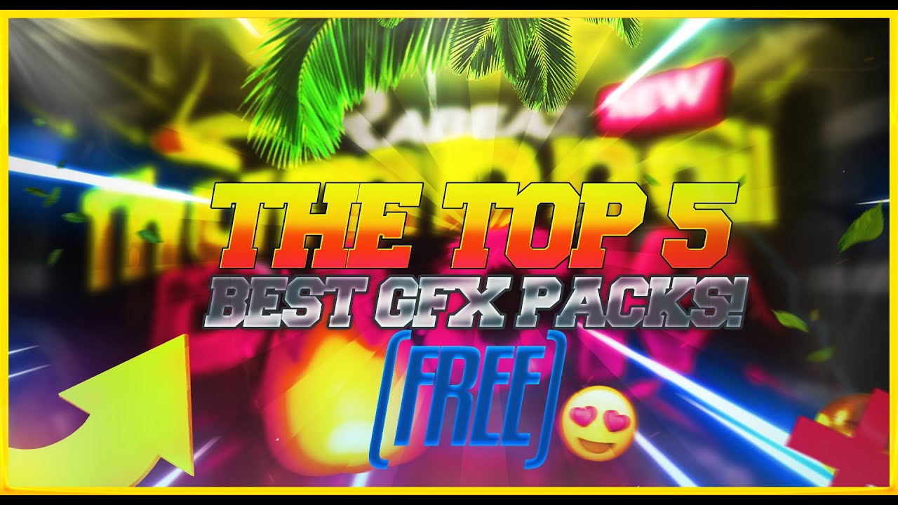 THE TOP 5 BEST GFX PACKS! FREE GFX PACKS NBA 2K20! FREE GFX PACK WITH ...