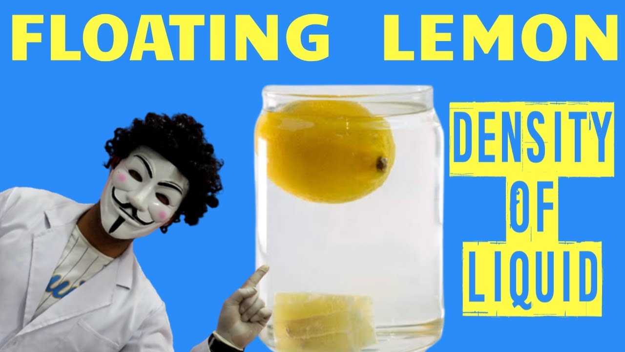 Floating Lemon Experiment |MASKMAN SCIENTIST| - YouTube