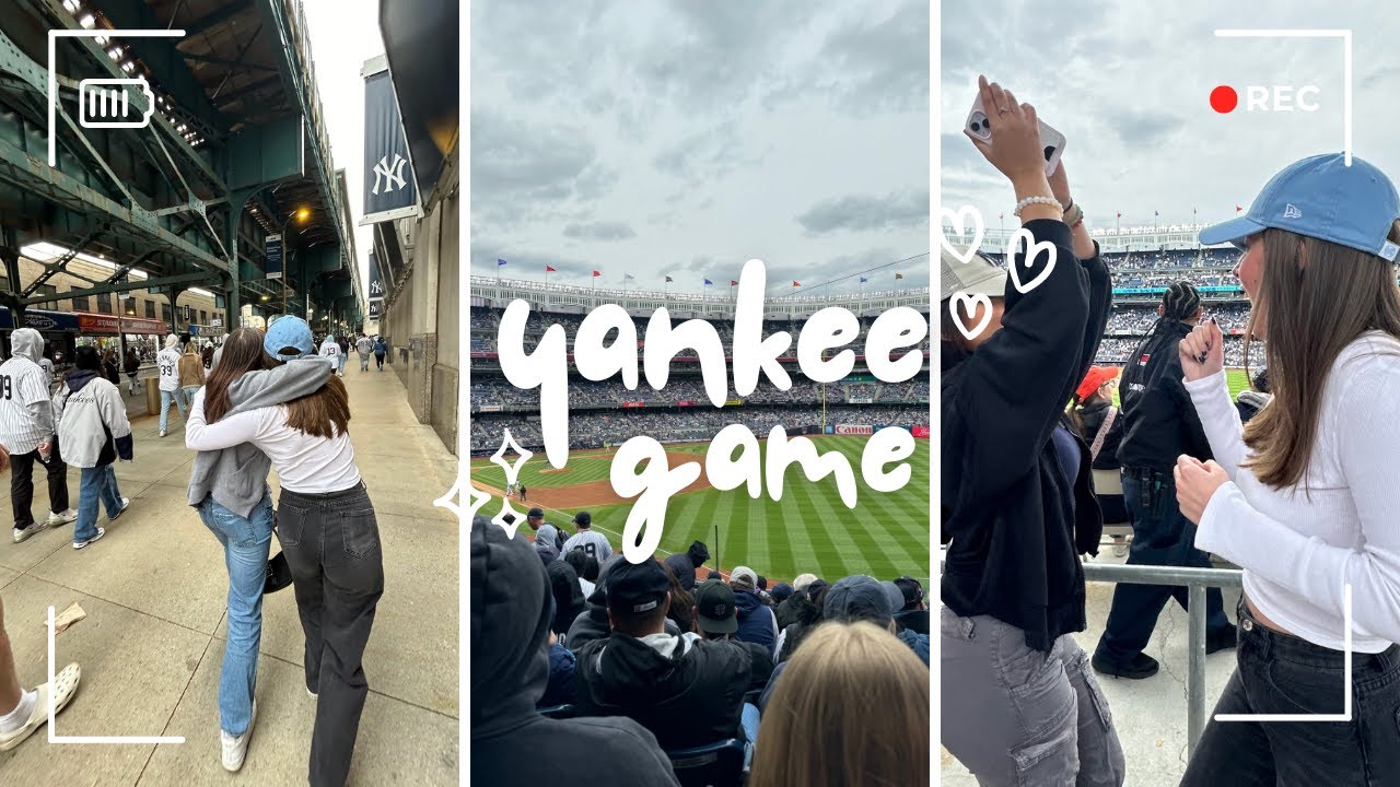 yankee game! - YouTube