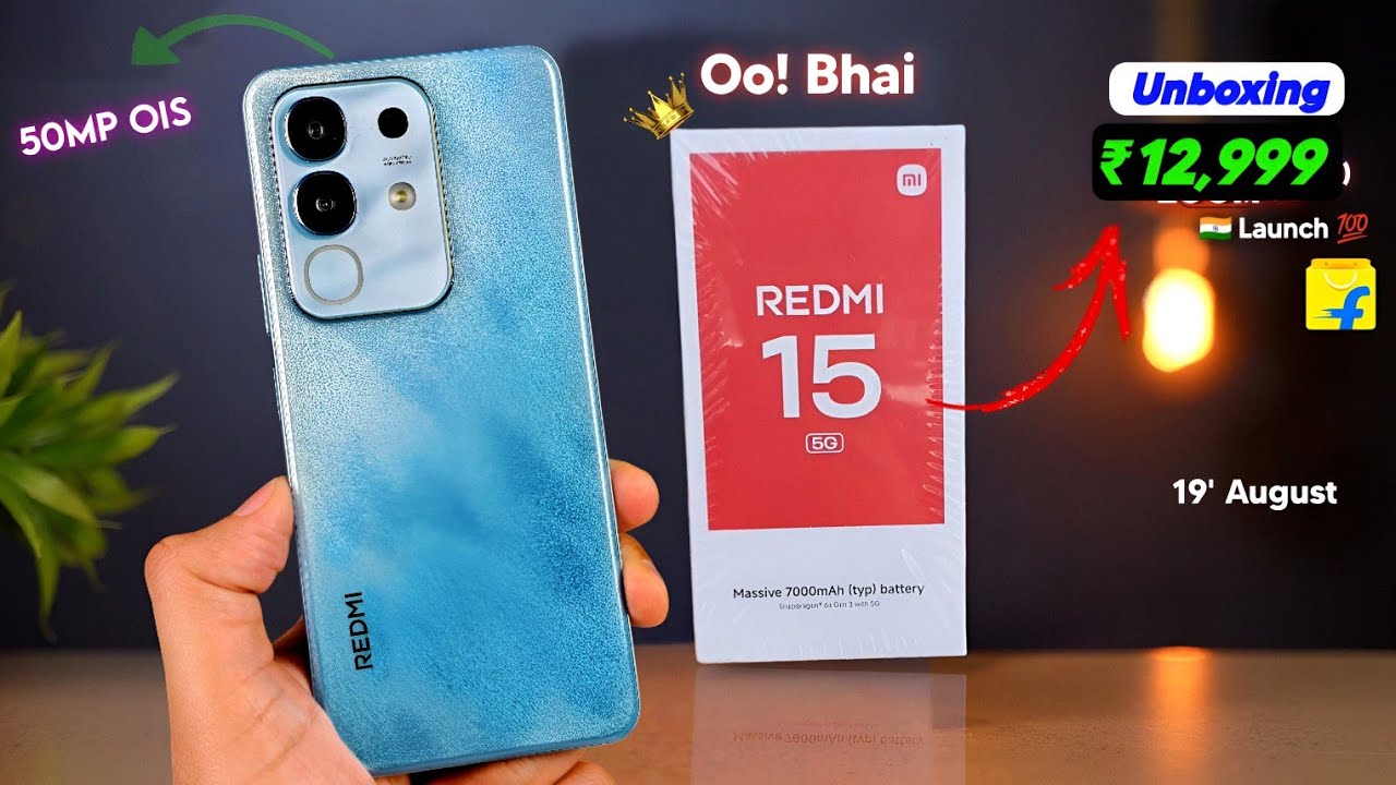 Redmi 15 5G Unboxing & Review | Redmi 15 5G Camera Test | Redmi 15 5G ...