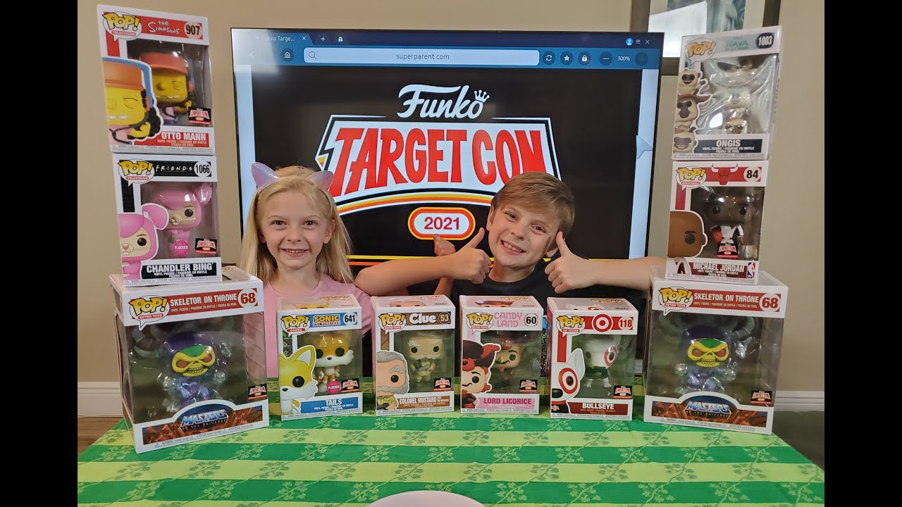 Target Con 2021 Funko Pops Unboxing!!!!! - YouTube