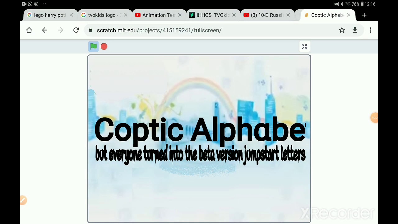 Coptic alphabet - YouTube