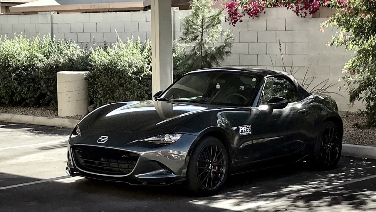 2016 MX-5 Miata ND Stock Exhaust Sound - YouTube