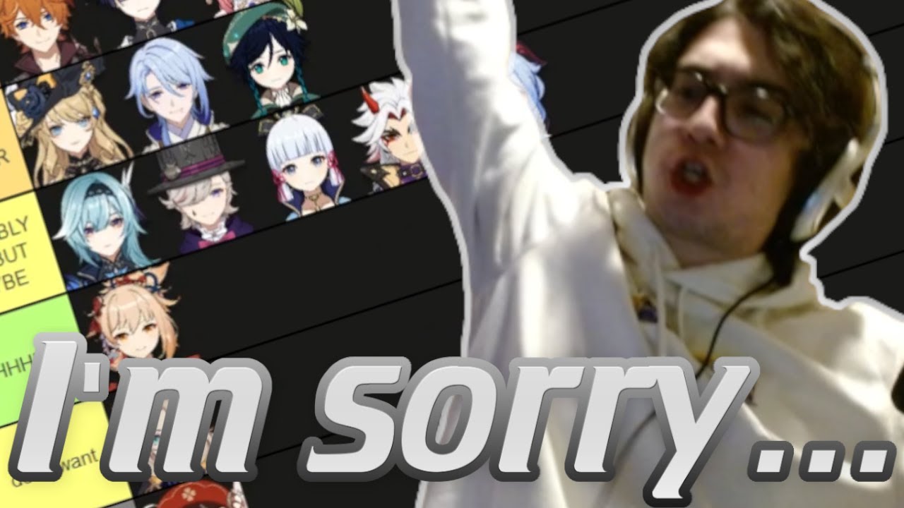 Zy0x “Who Would I Pull For” Tier List | Genshin Impact - YouTube