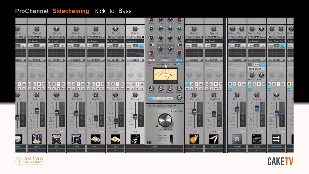 SONAR: Go Deeper - ProChannel Sidechaining - YouTube