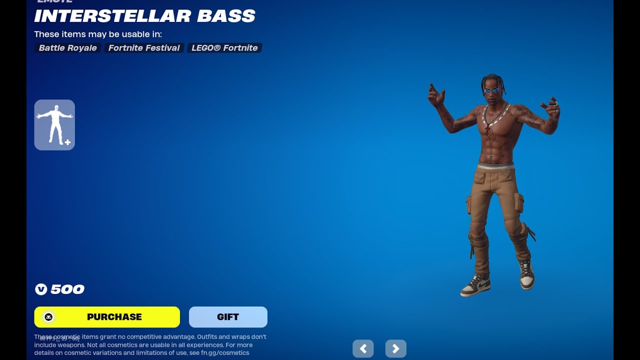 *NEW* Interstellar Bass Emote! Fortnite Item Shop [26th February 2024 ...