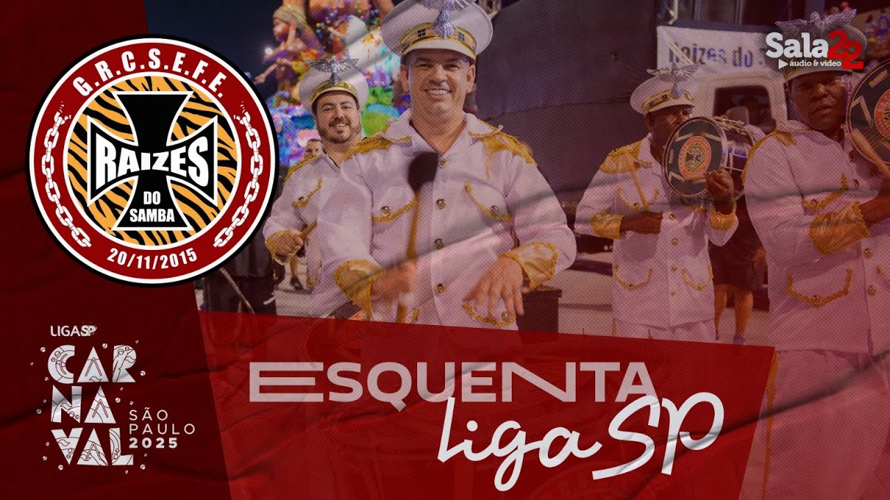 RAÍZES DO SAMBA 4K - ESQUENTA | CARNAVAL 2025 - LIGA-SP - YouTube