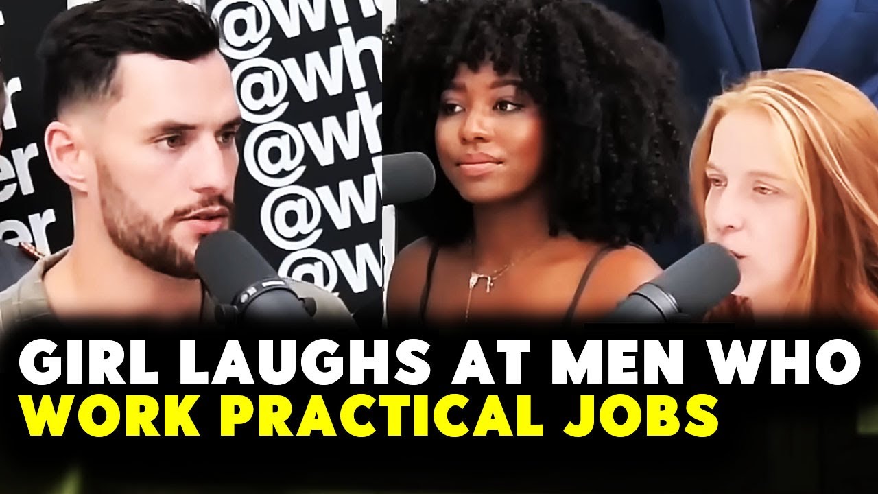 Girl laughs at men who work practical jobs | MM - YouTube