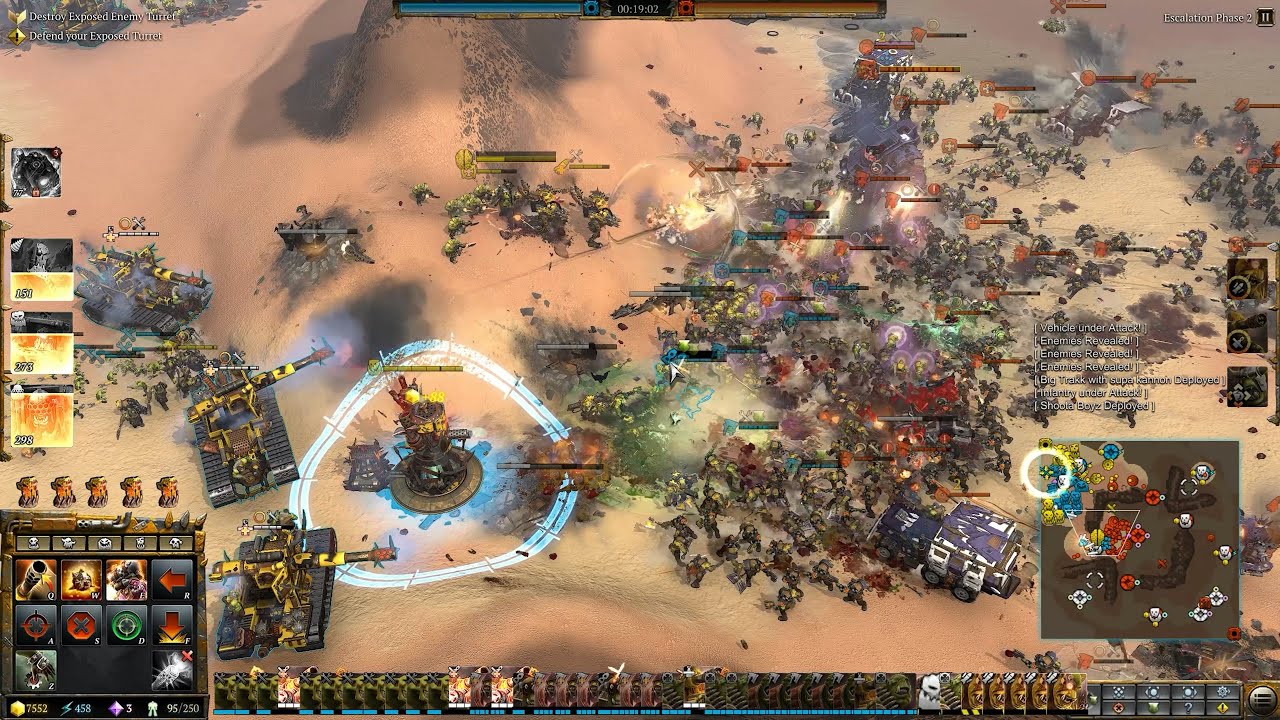 Brutal Orks Fight: Gorgutz Clan vs. Bigchoppaz Army - Massive Warhammer ...