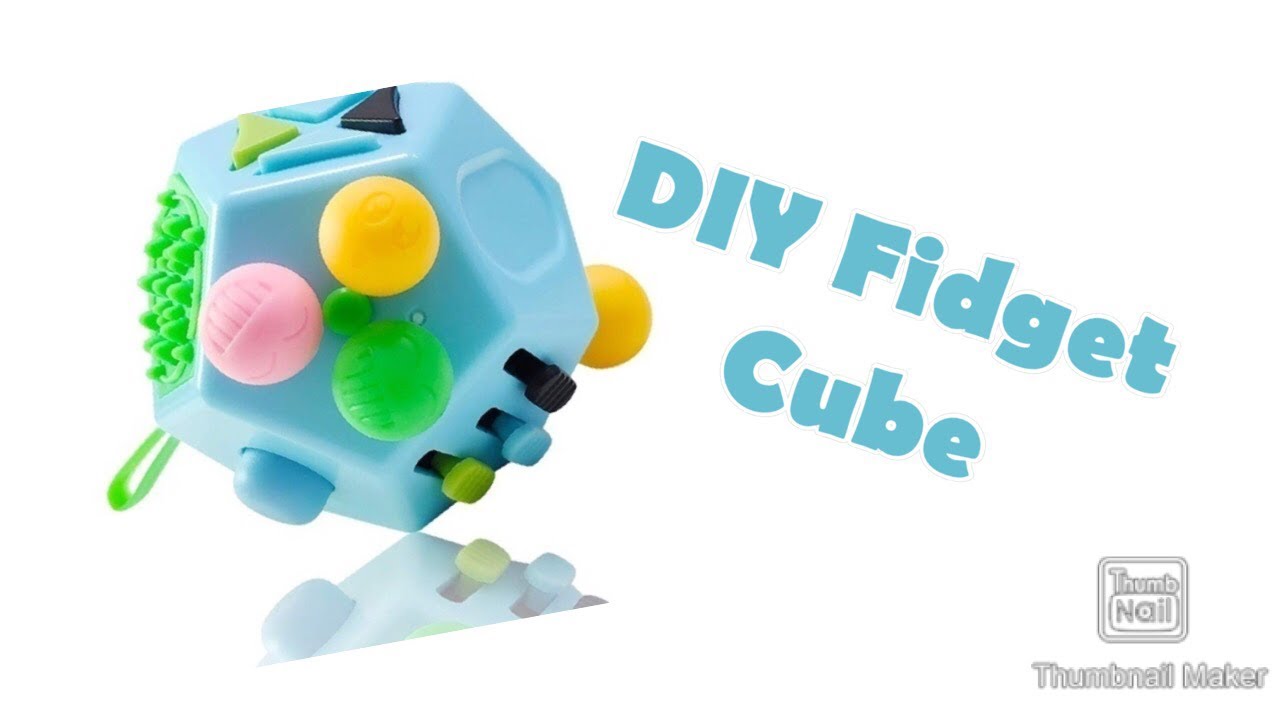 How to make a fidget cube - YouTube