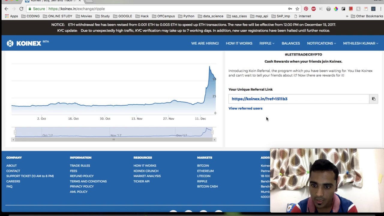 How To Trade @Koinex (hindi) - YouTube