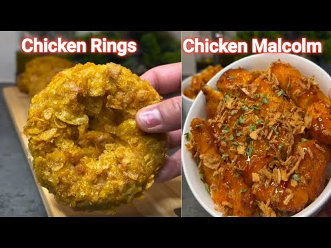 How to Make Chicken Malcolm | Chicken Rings | Malcolm food | 2.5 Minute ...