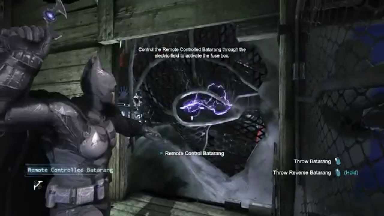 Batman: Arkham Origins - Remote Controlled Batarang - YouTube
