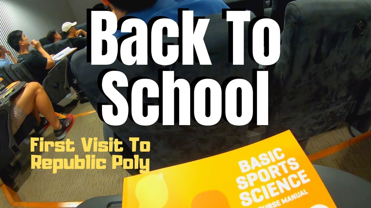 Back To School To Learn Sports Science | Republic Polytechnic First ...