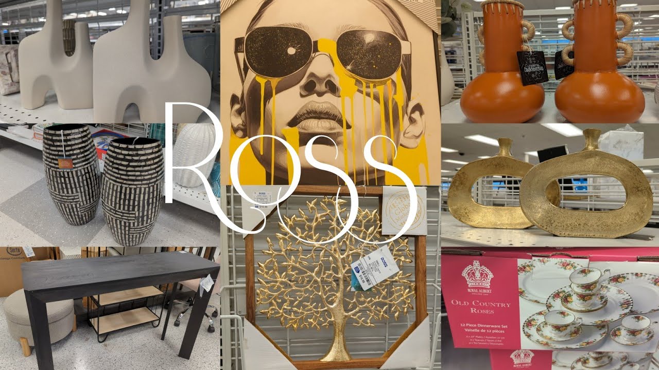 Ross Shop With Me: ROSS Home Decor | Furniture | Wall Decor | Bedding ...