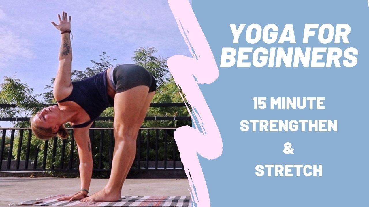 15 min yoga for beginners - YouTube