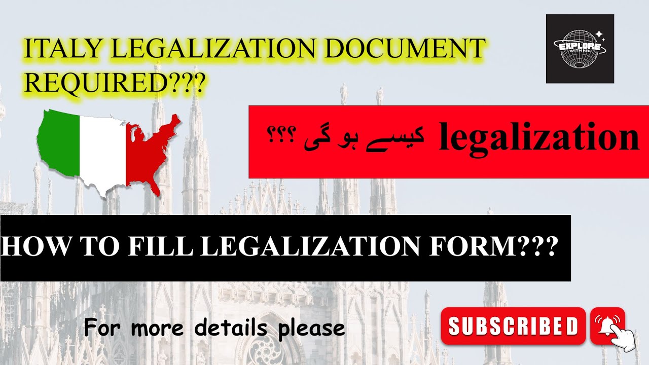 ITALY legalization documents requirement? #legalization # ...