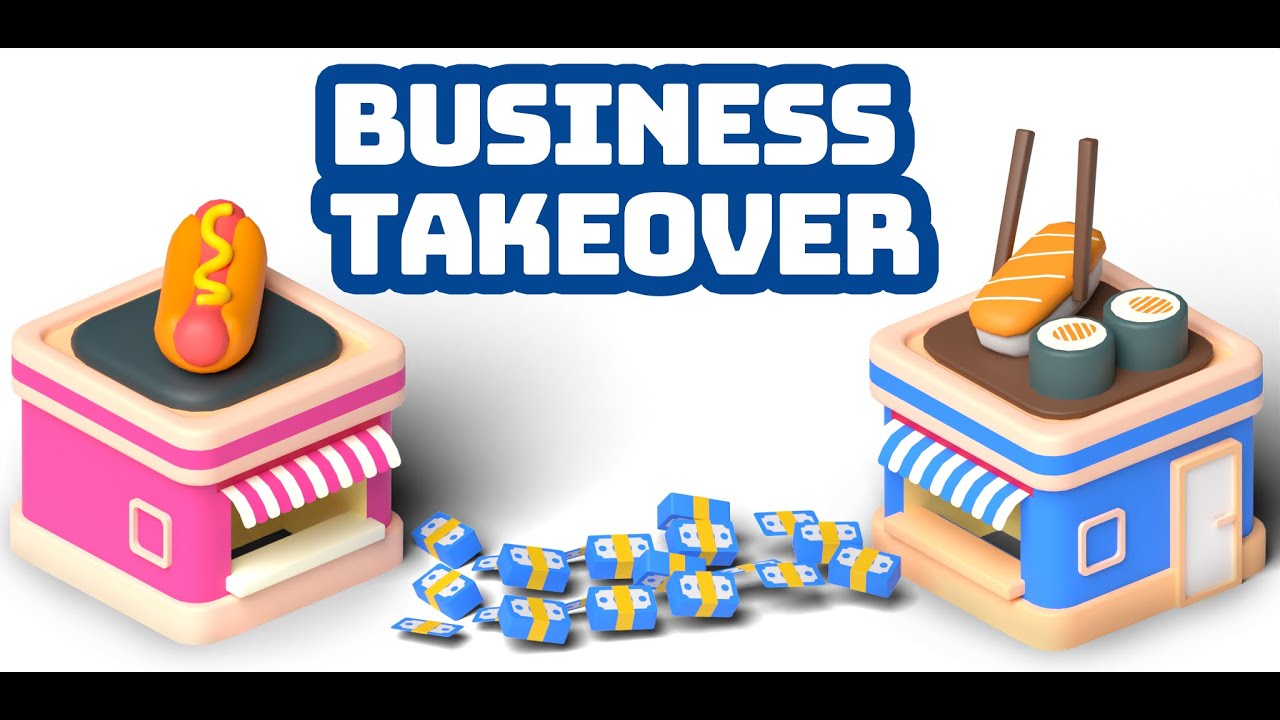 Business Takeover Game Play - YouTube