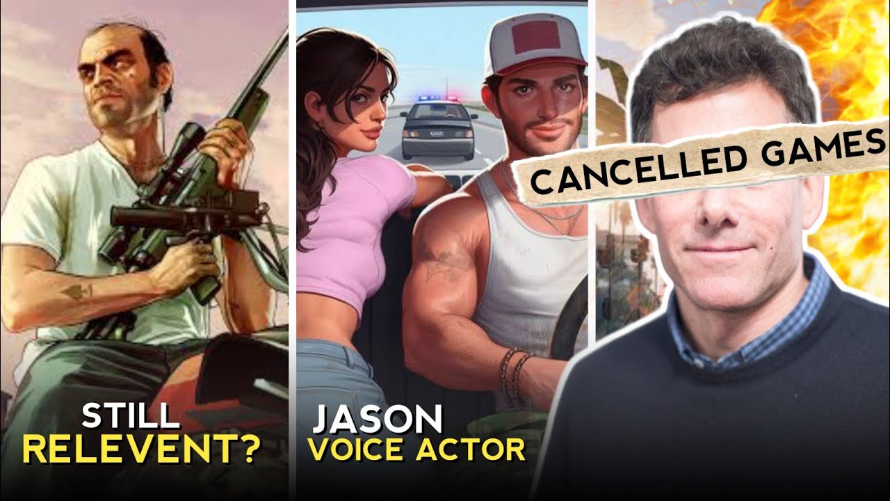 TAKE TWO Cancelled Big Games 😲 Jason Voice Actor Found 🔥 GTA 5 Still ...