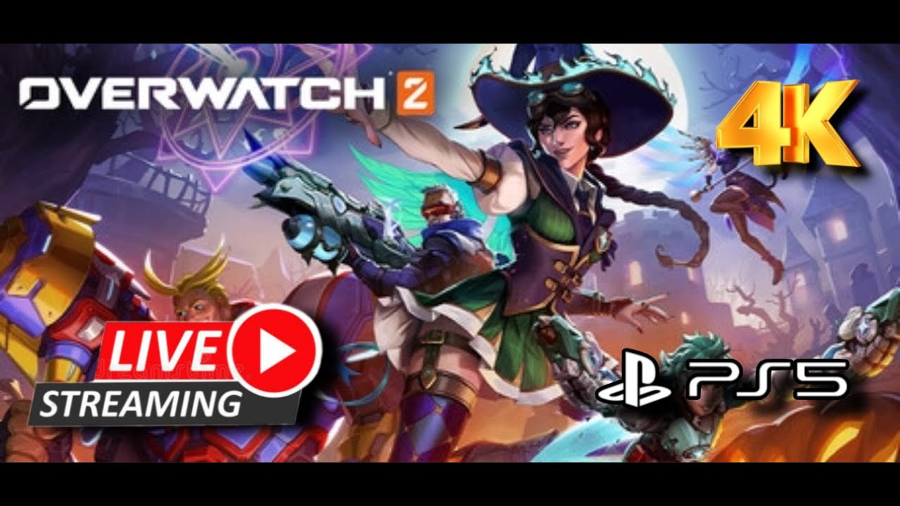 Overwatch 2 LIVE STREAM 🔴 (PS5) - YouTube