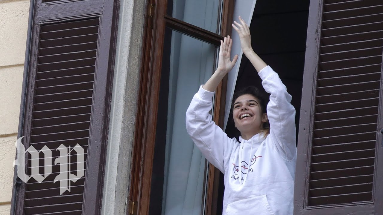 See people clap for health-care workers worldwide battling the ...