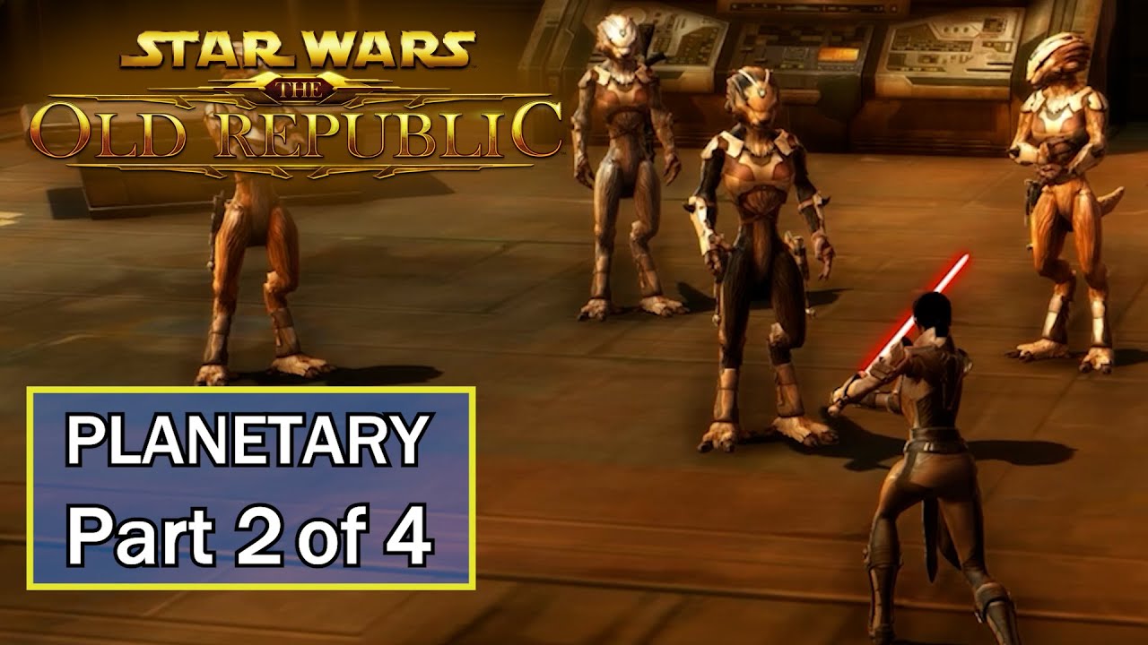 SWTOR: Light Side Sith Warrior - Corellia Planetary Missions Part 2 of ...
