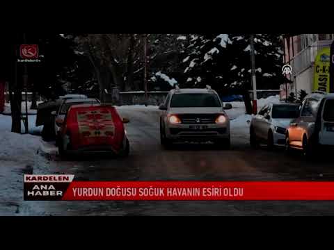 YURDUN DOĞUSU SOĞUK HAVANIN ESİRİ OLDU