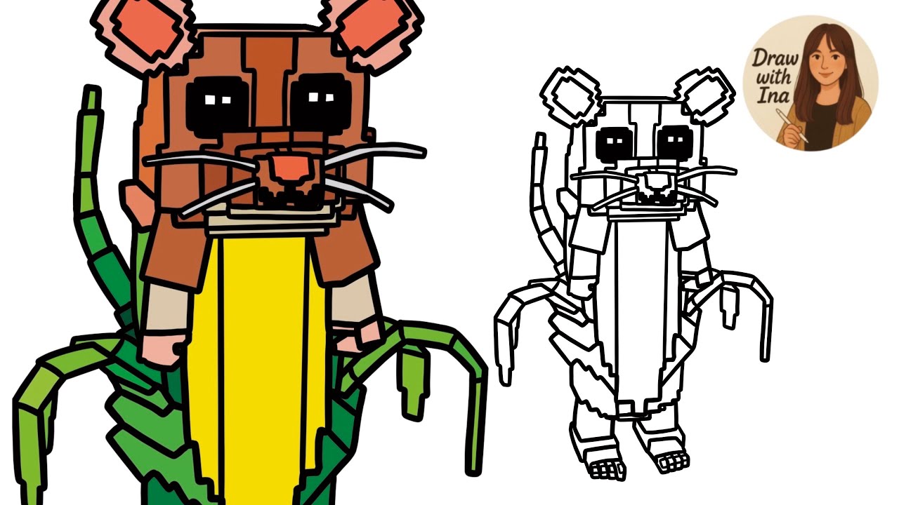 How to draw Pipi Corni from Steal a Brainrot (Roblox )- Step by Step ...