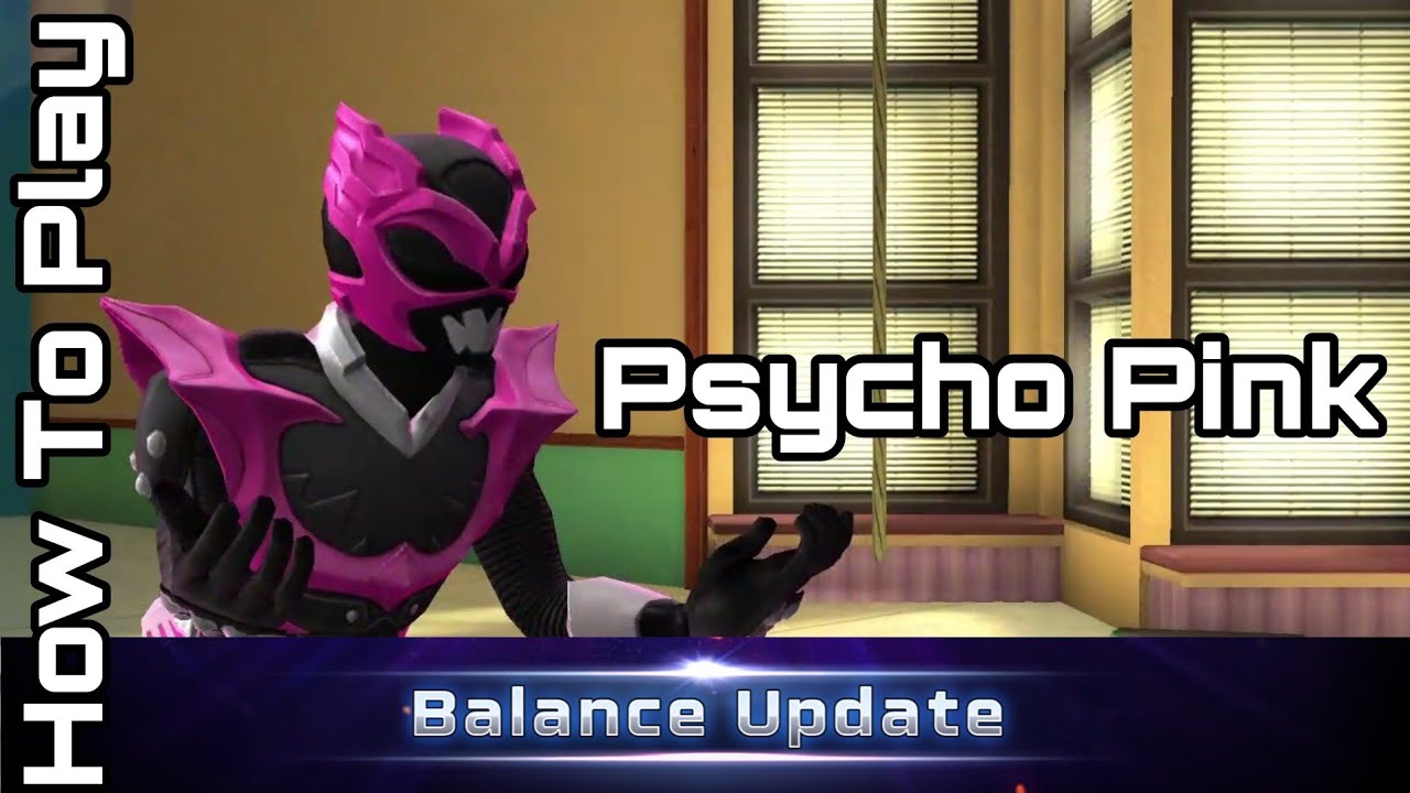Psycho Pink, A More Balanced Super? (Balance Update) | Power Rangers ...