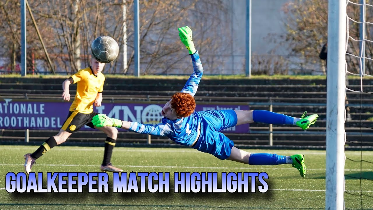My goalkeeper match highlights against ijsselmeervogels! (With go pro ...