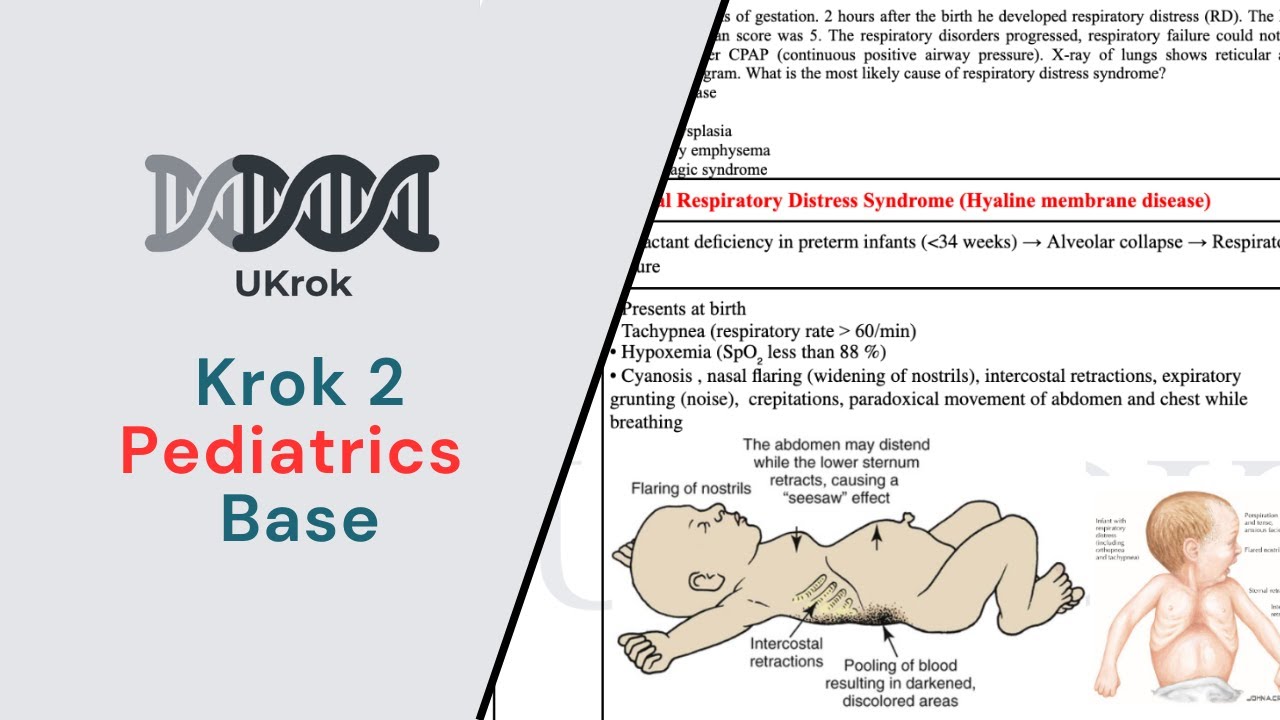 Krok 2 Pediatrics 2023 Base - YouTube