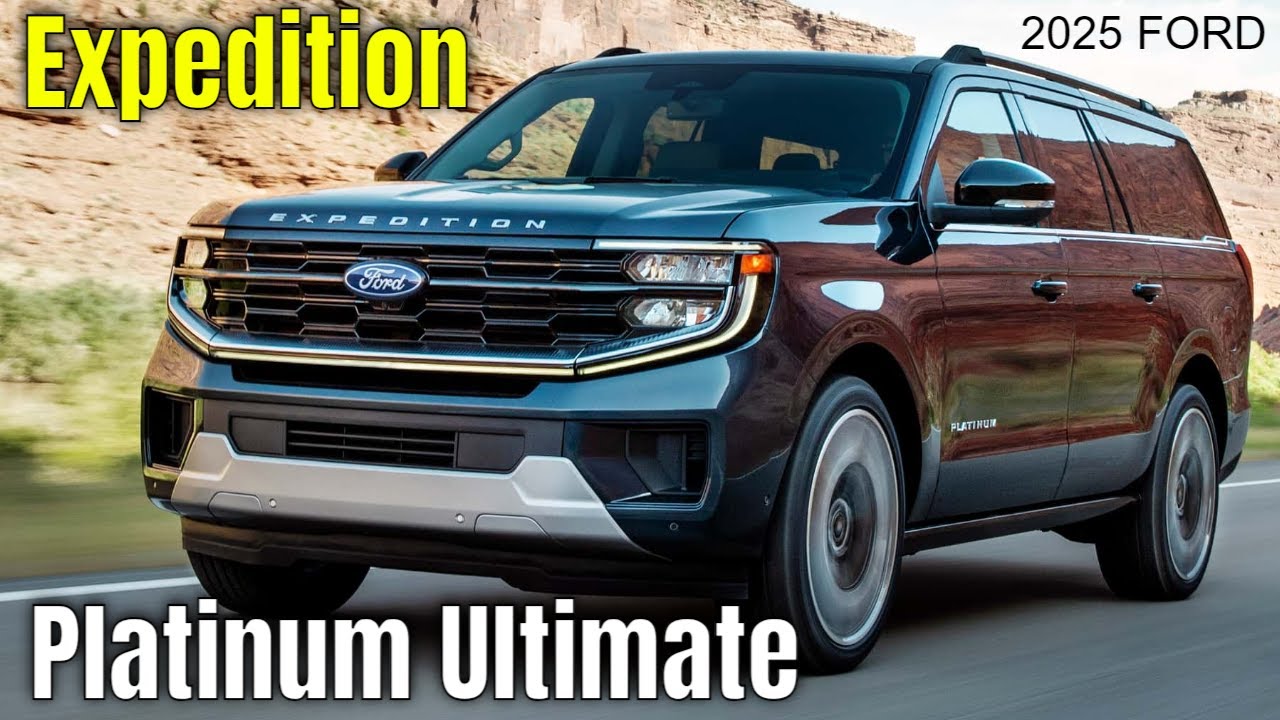 New 2025 Ford Expedition Platinum Ultimate - YouTube