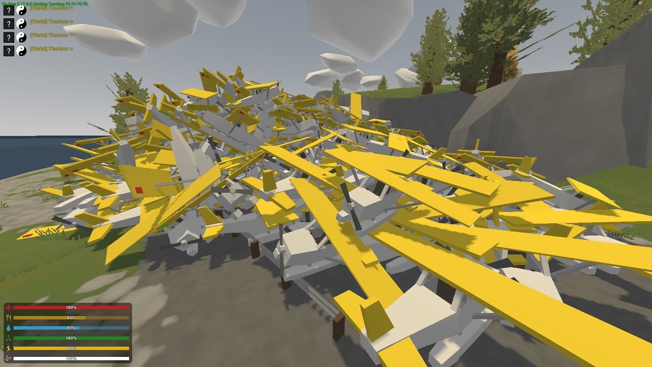 Unturned - Blowing up 100's of Planes - YouTube