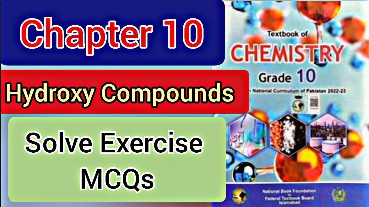 Class 10 Chemistry Chapter 10 Hydroxy Compounds | MCQs Solution ...