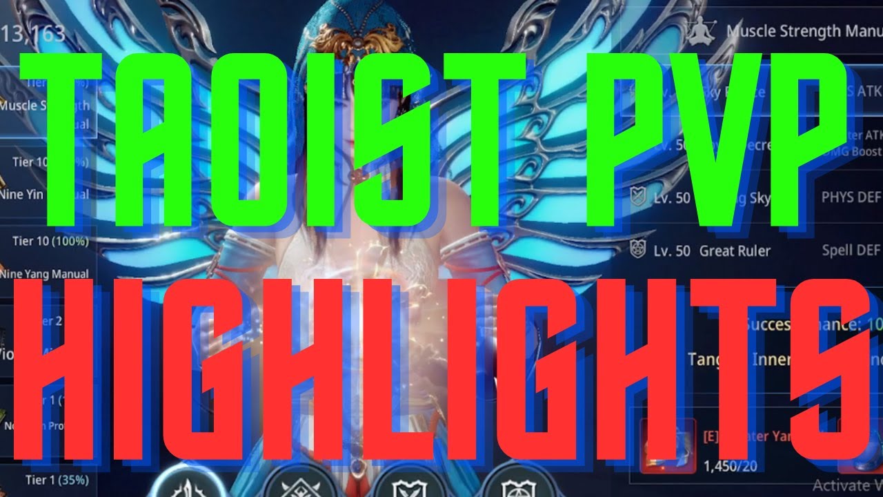 MIR4 TAOIST PVP HIGHLIGHTS - 195K VS 206K PS, 195K VS 211K PS AND MORE ...