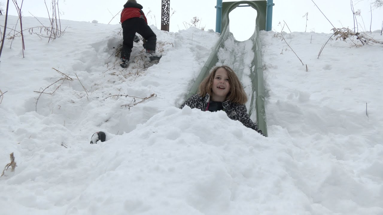 Wargo Nature Center is a Winter Wonderland - YouTube