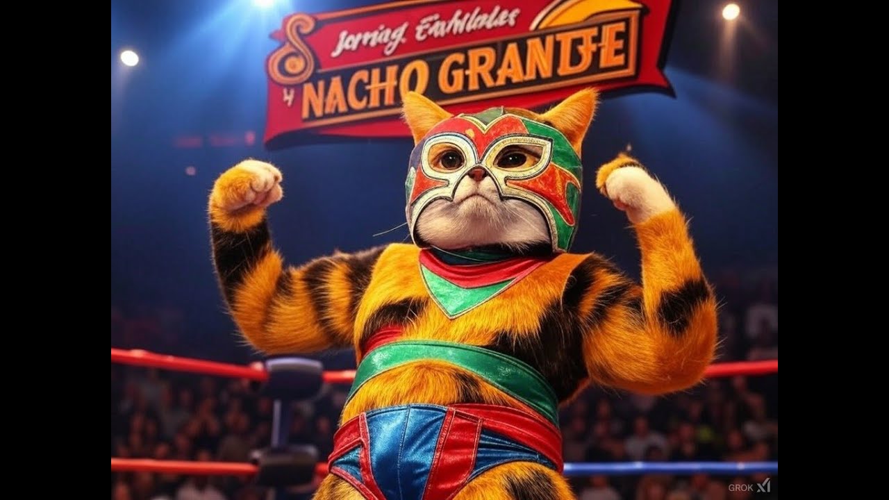 🐱💪 Nacho Grande (Cat Champ of the Ring) 🐱💪 - YouTube