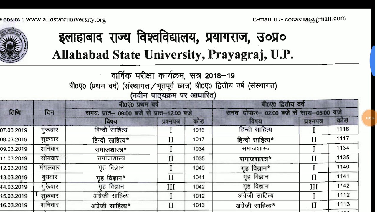 Allahabad State University BA 1st 2nd Year Scheme BA First Year Ba allahabad-state-university-ba-1st-2nd-year-scheme-ba-first-year-ba