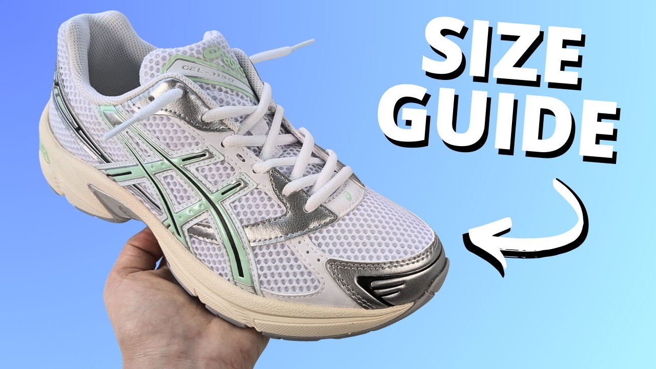 ASICS SIZE GUIDE | Do Asics run small? Gel 1130 Sizing - YouTube