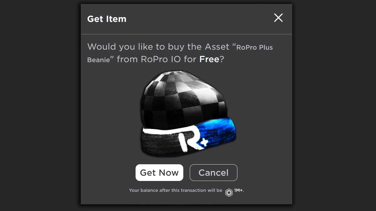 GET THIS FREE UGC LIMITED ON ROBLOX (FREE Beanie HAT) - YouTube