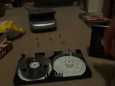 Repairing A VHS Tape #1 (2/4) - YouTube